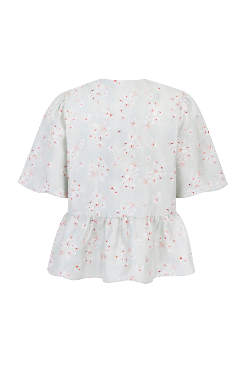 Colette Silk Twill Top | Suzannah London | Luxury Silk Lounge Suit