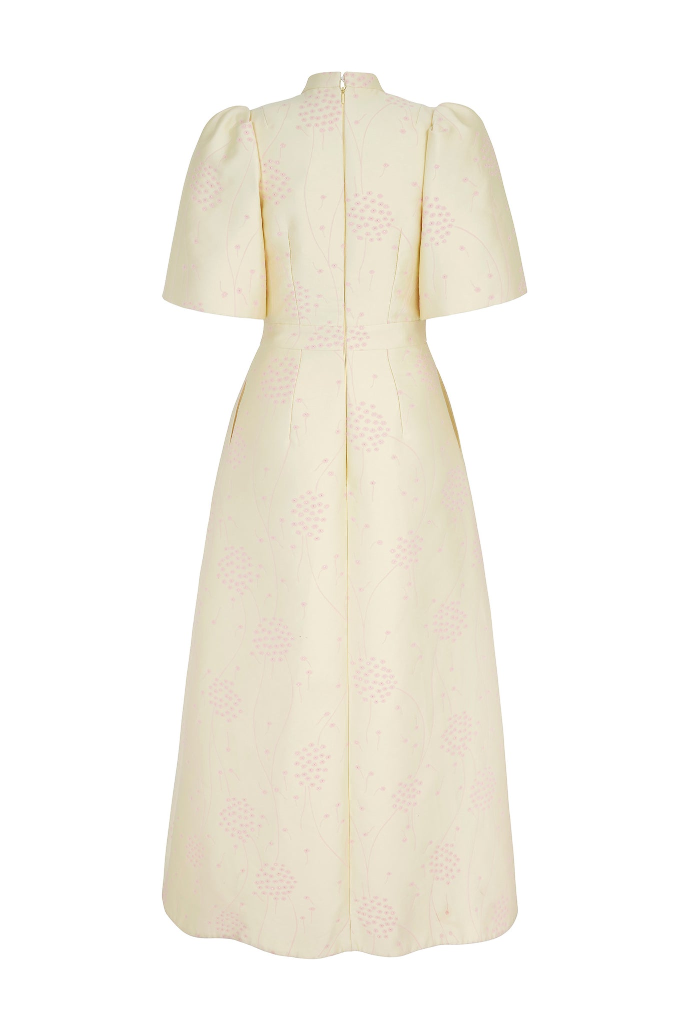 Delphine Dress Dandelion Jacquard | Suzannah London