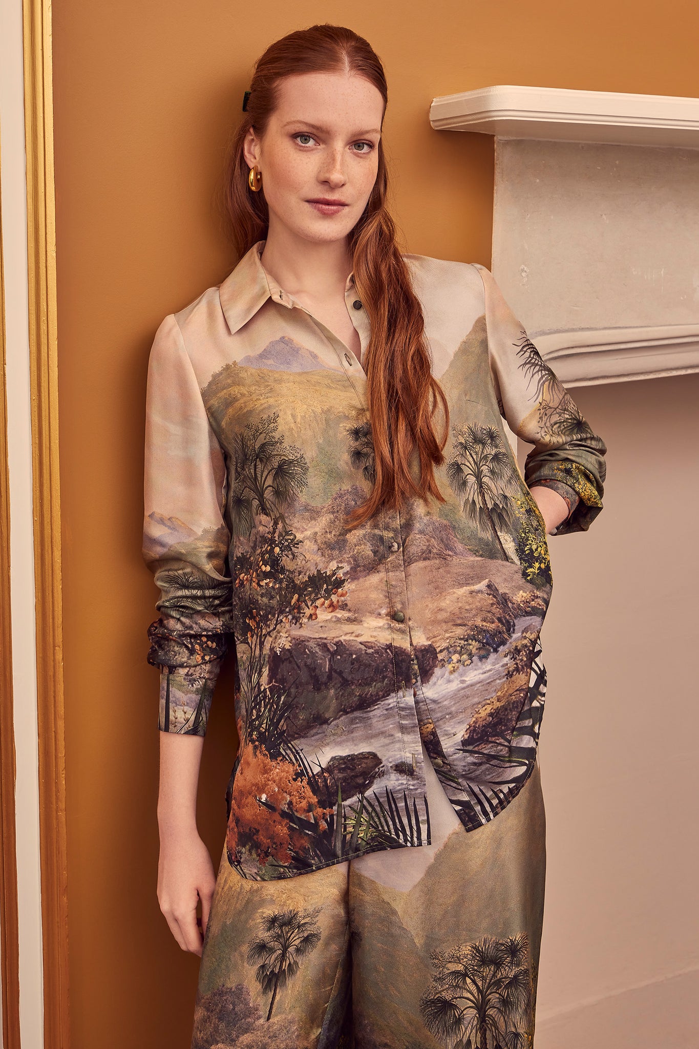 Dolce Vita | Suzannah London | Luxury Silk Twill Shirt
