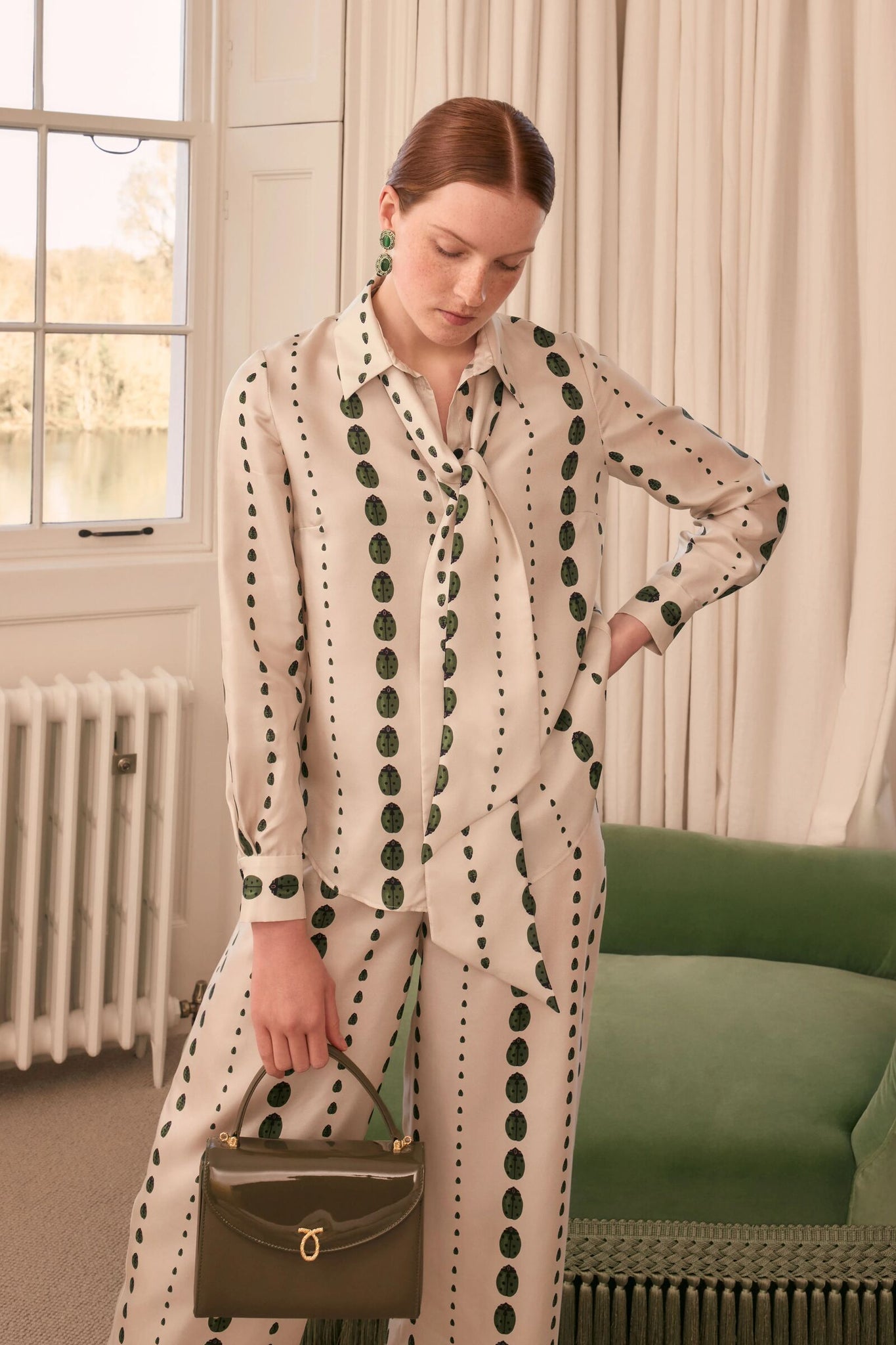 Ladybird Silk Twill Set – Suzannah London