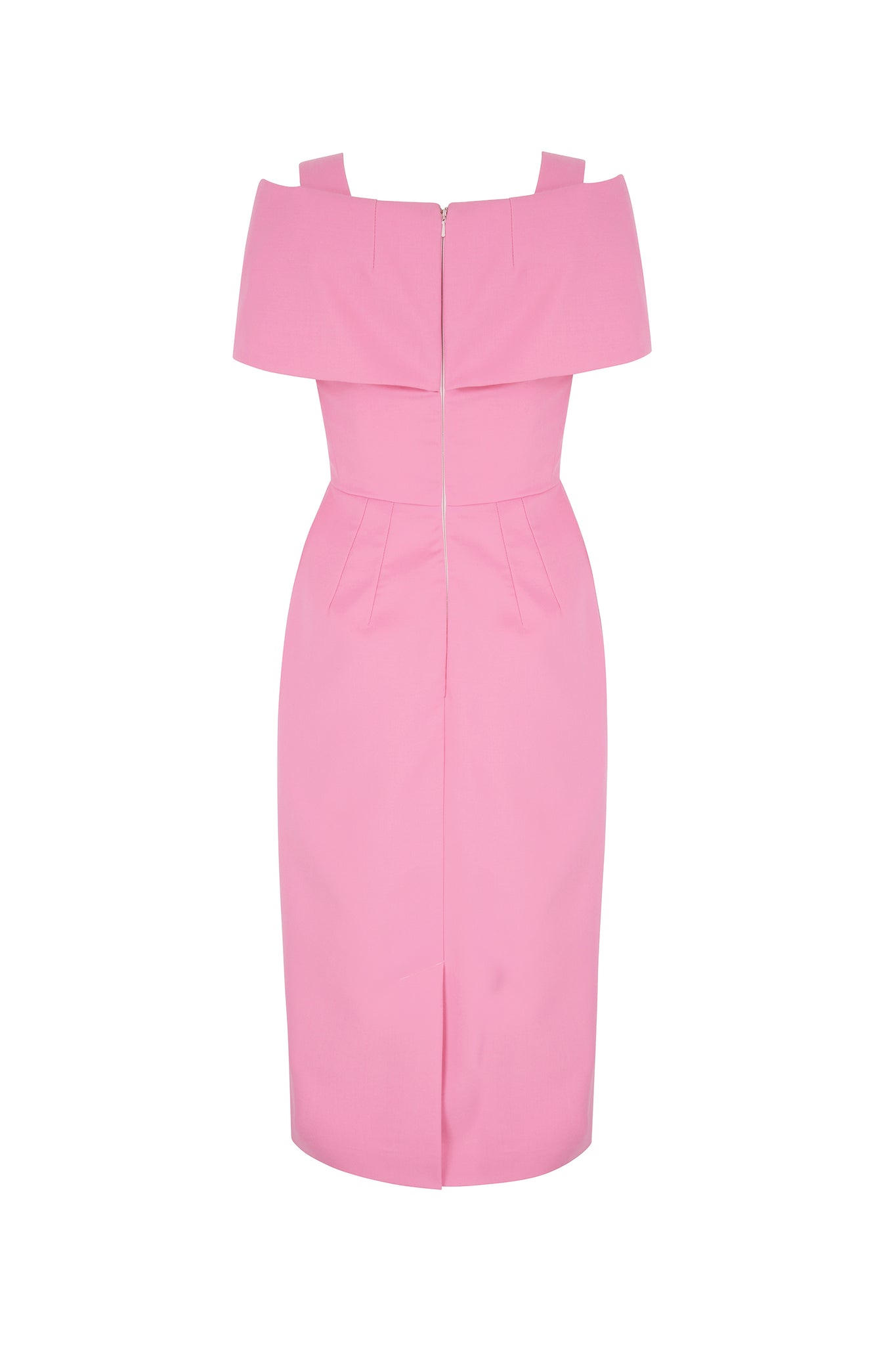 Josephine Stretch Twill Pink - Sustainable – Suzannah London